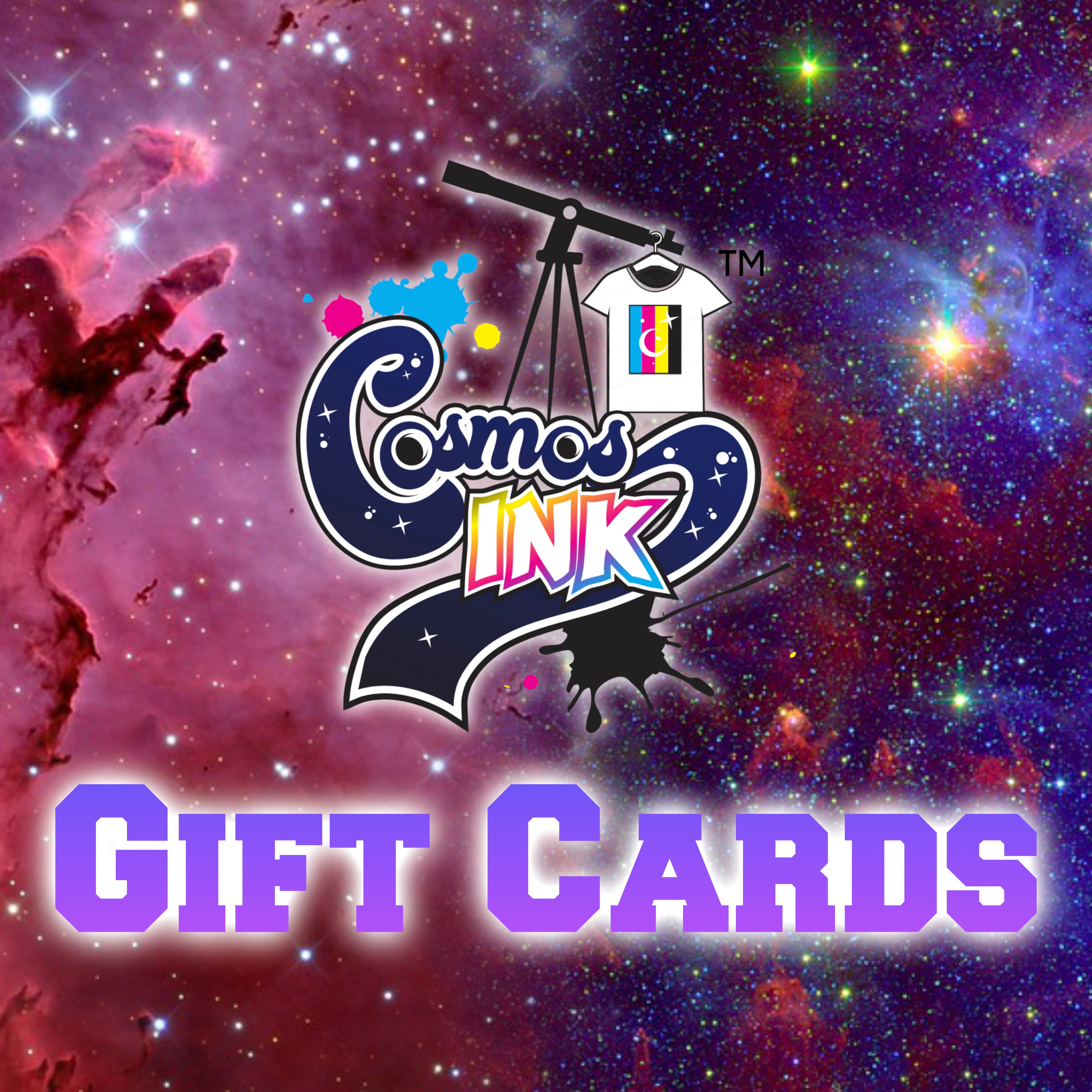 Gift Cards Collection | Cosmos Ink™