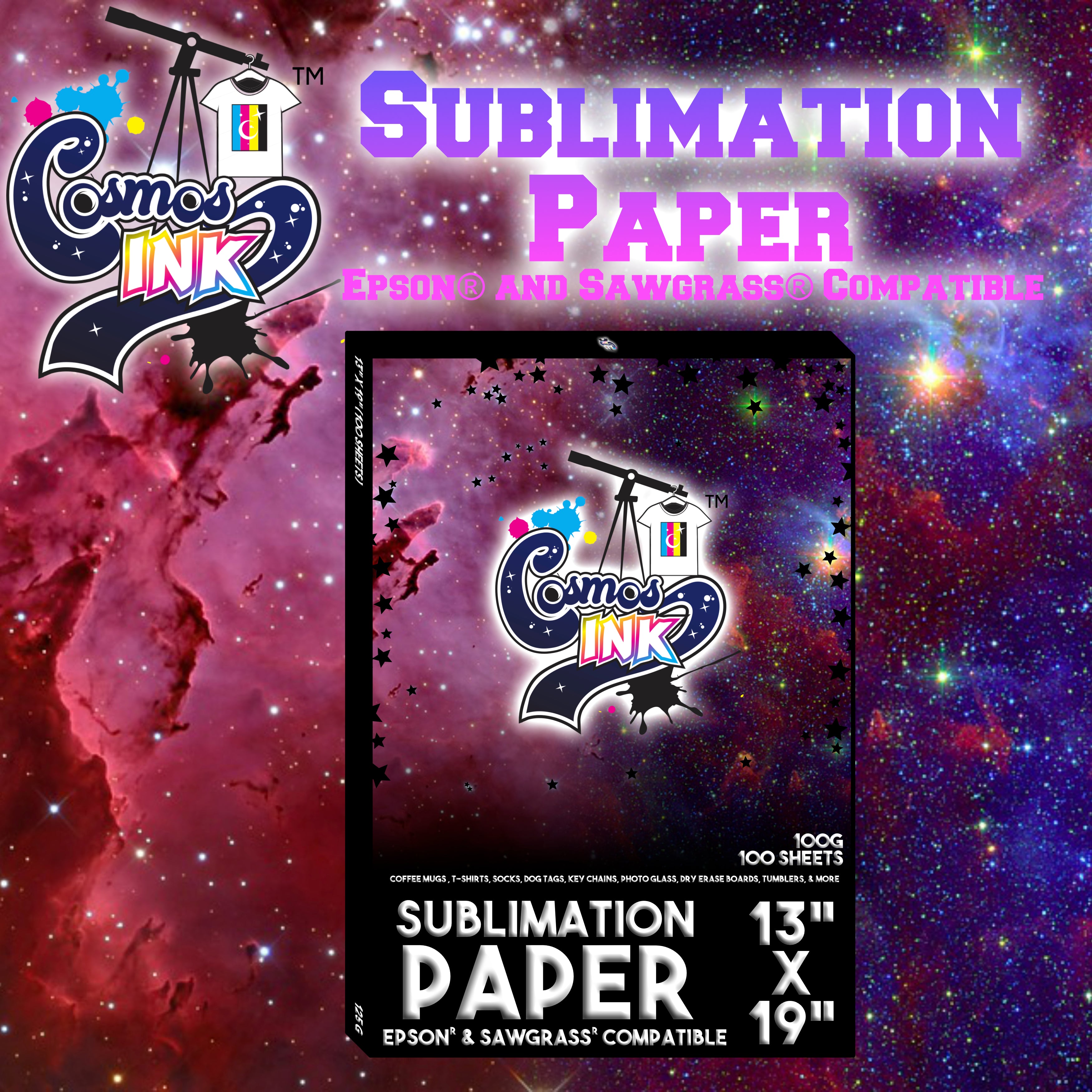 Sublimation Paper | Cosmos Ink®