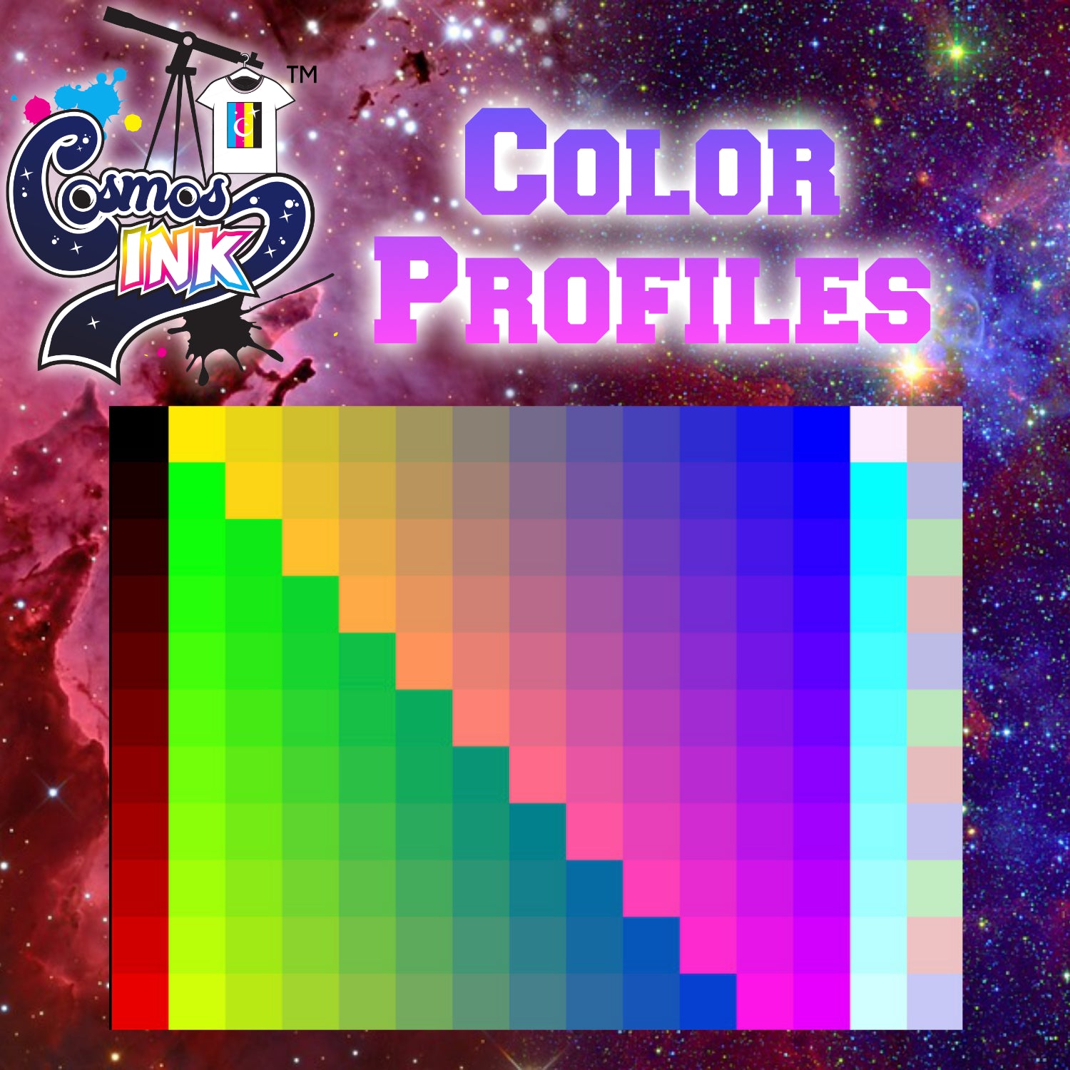 Color Profiles | Cosmos Ink®