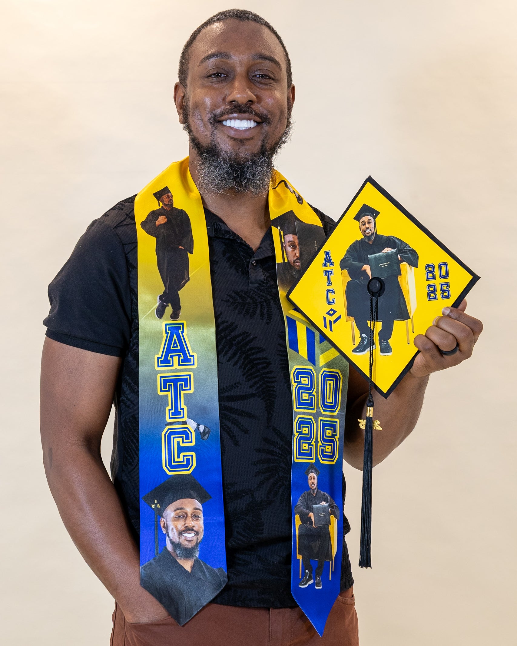 How to Sublimate A Graduation Stole and Cap | hosted by Cosmos Ink