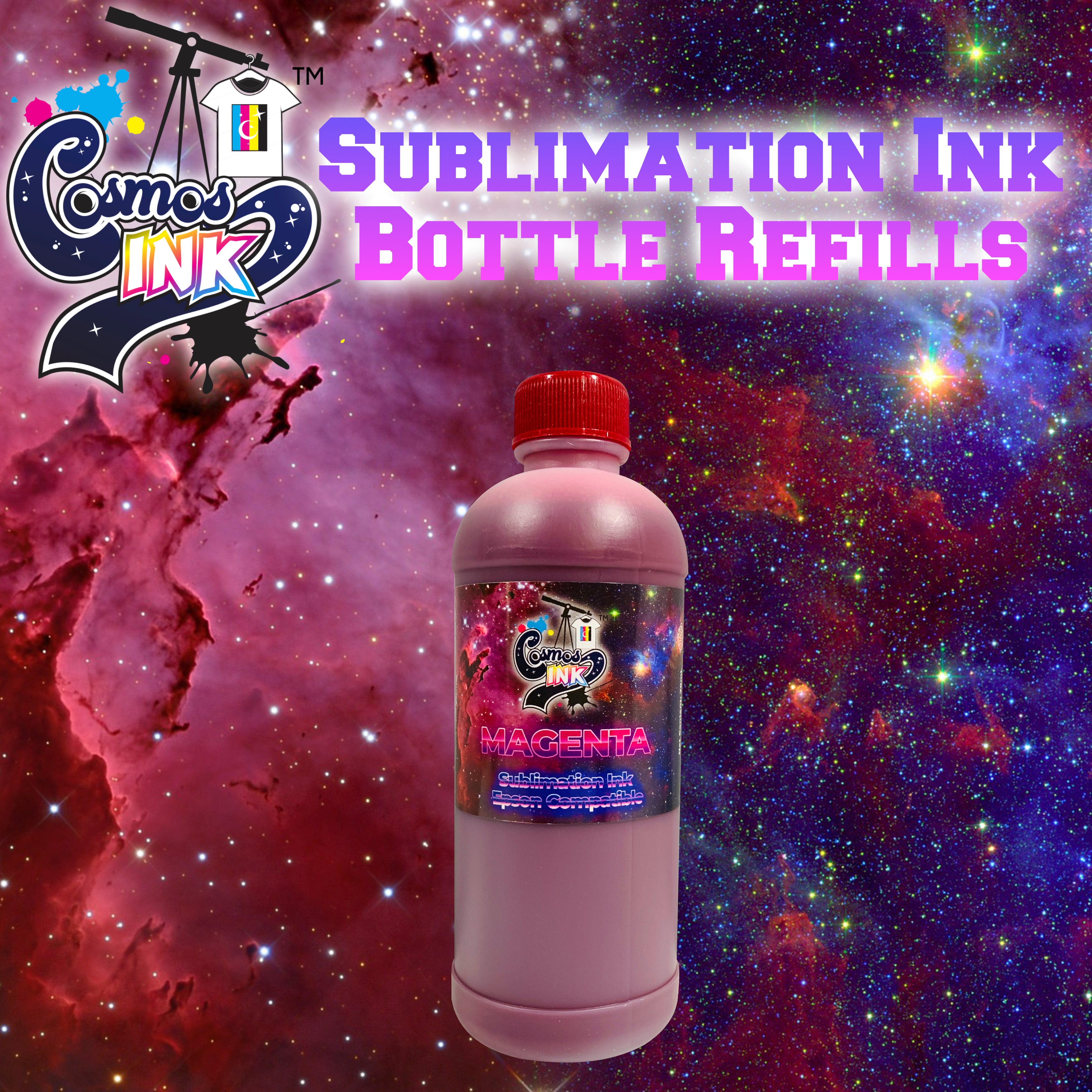 Epson Printer Sublimation Ink Refills | Cosmos Ink®