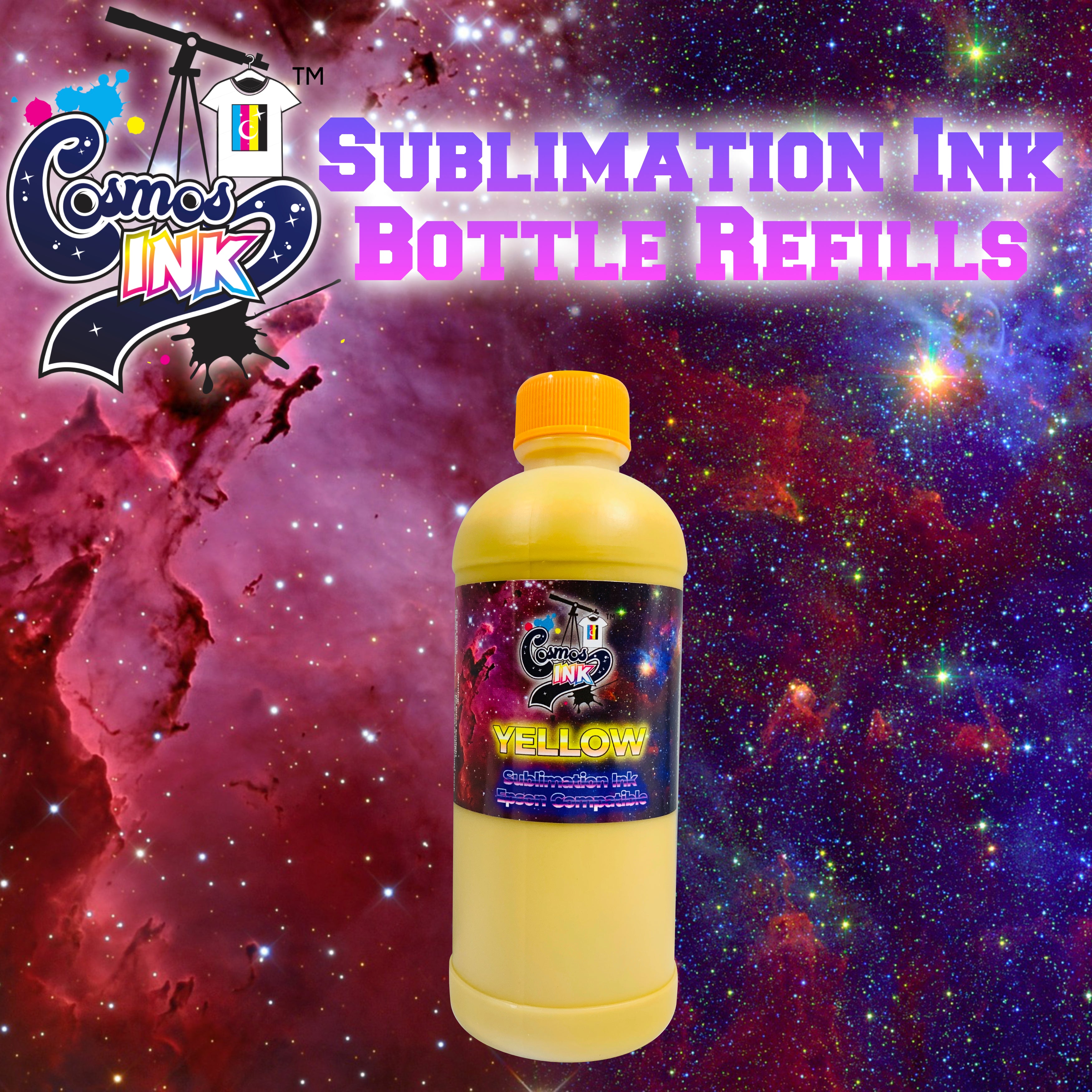 Epson Printer Sublimation Ink Refills | Cosmos Ink®