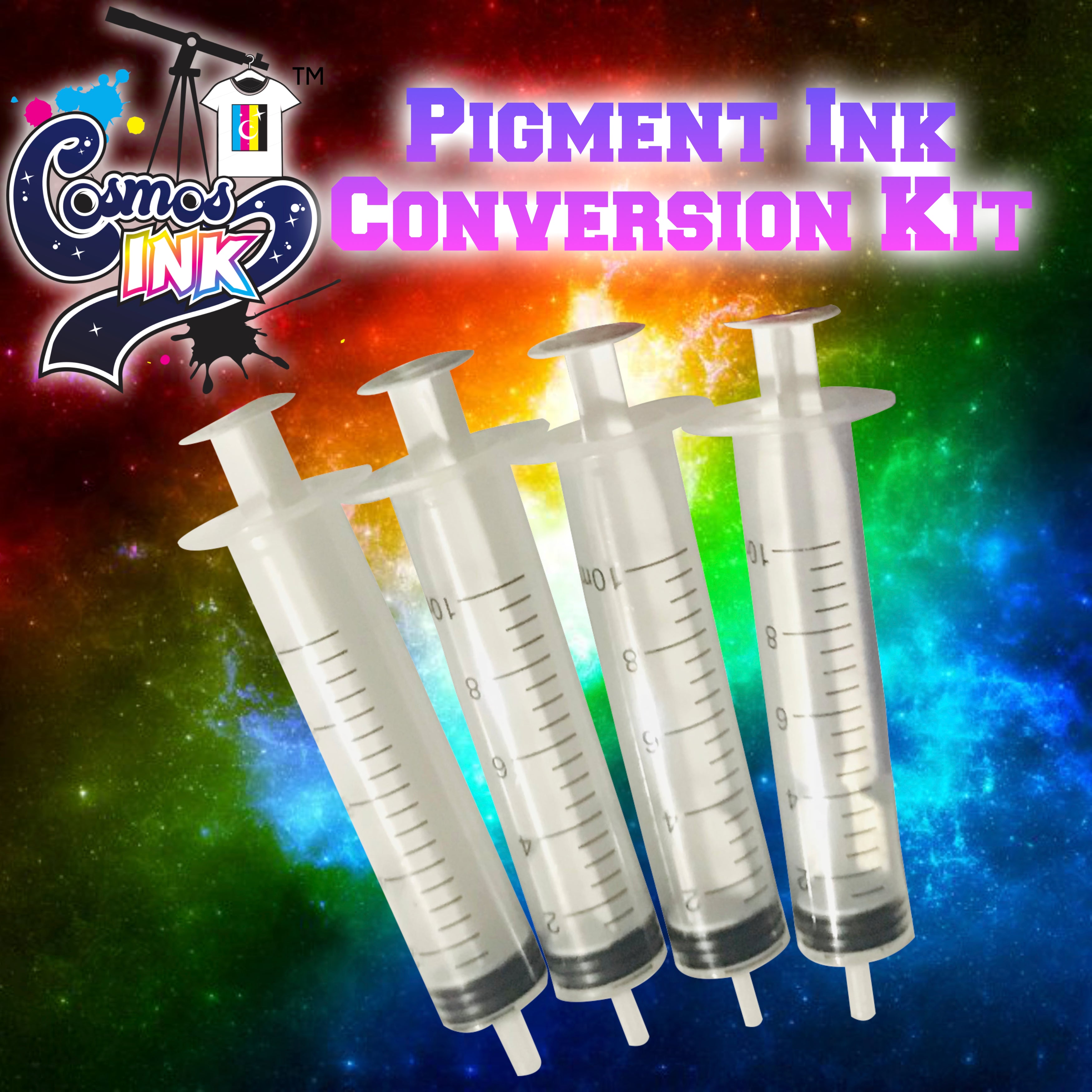 Pigment Ink Conversion Kit for Epson WF Printers | Cosmos Ink®