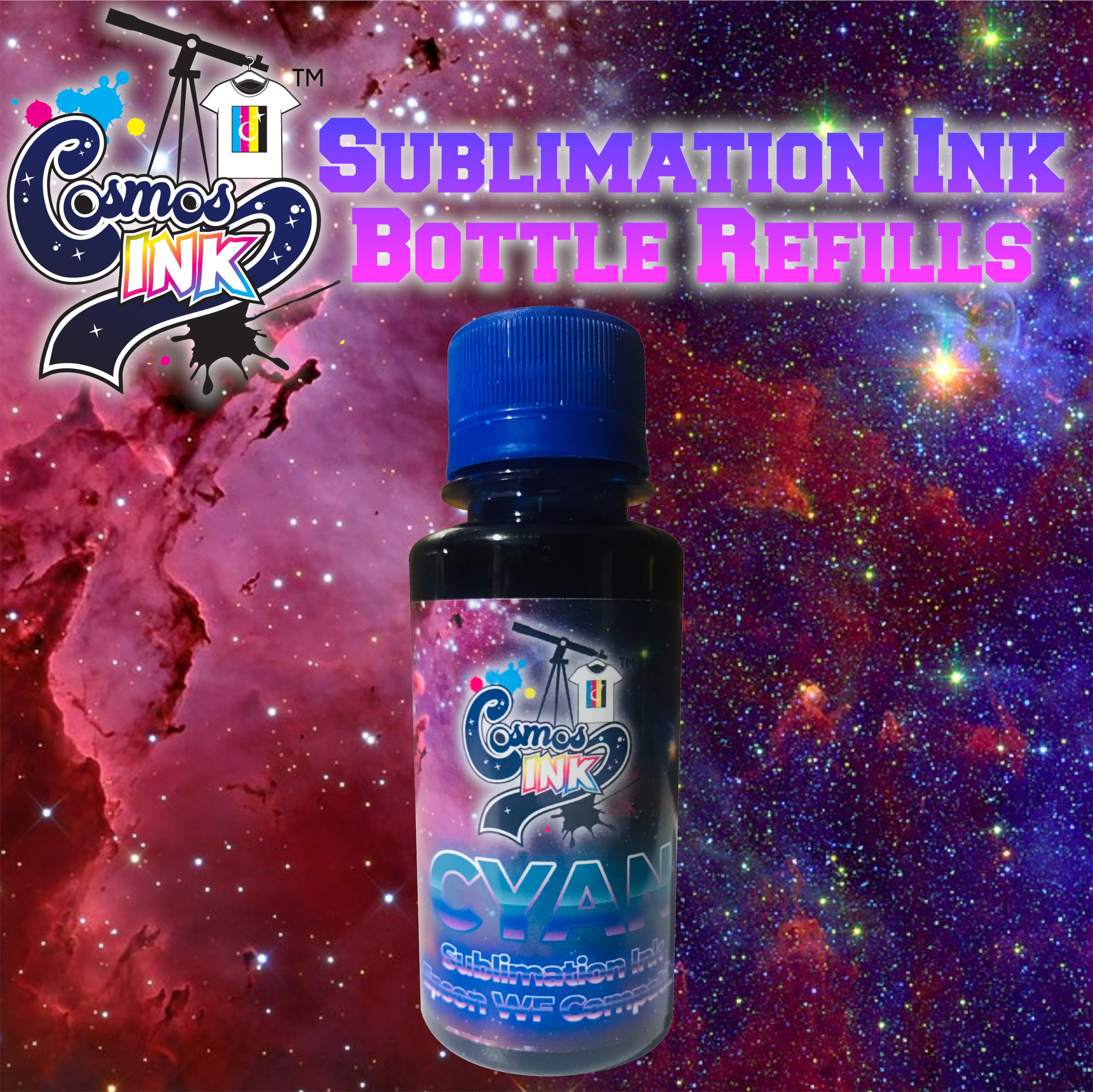 Epson Printer Sublimation Ink Refills | Cosmos Ink®